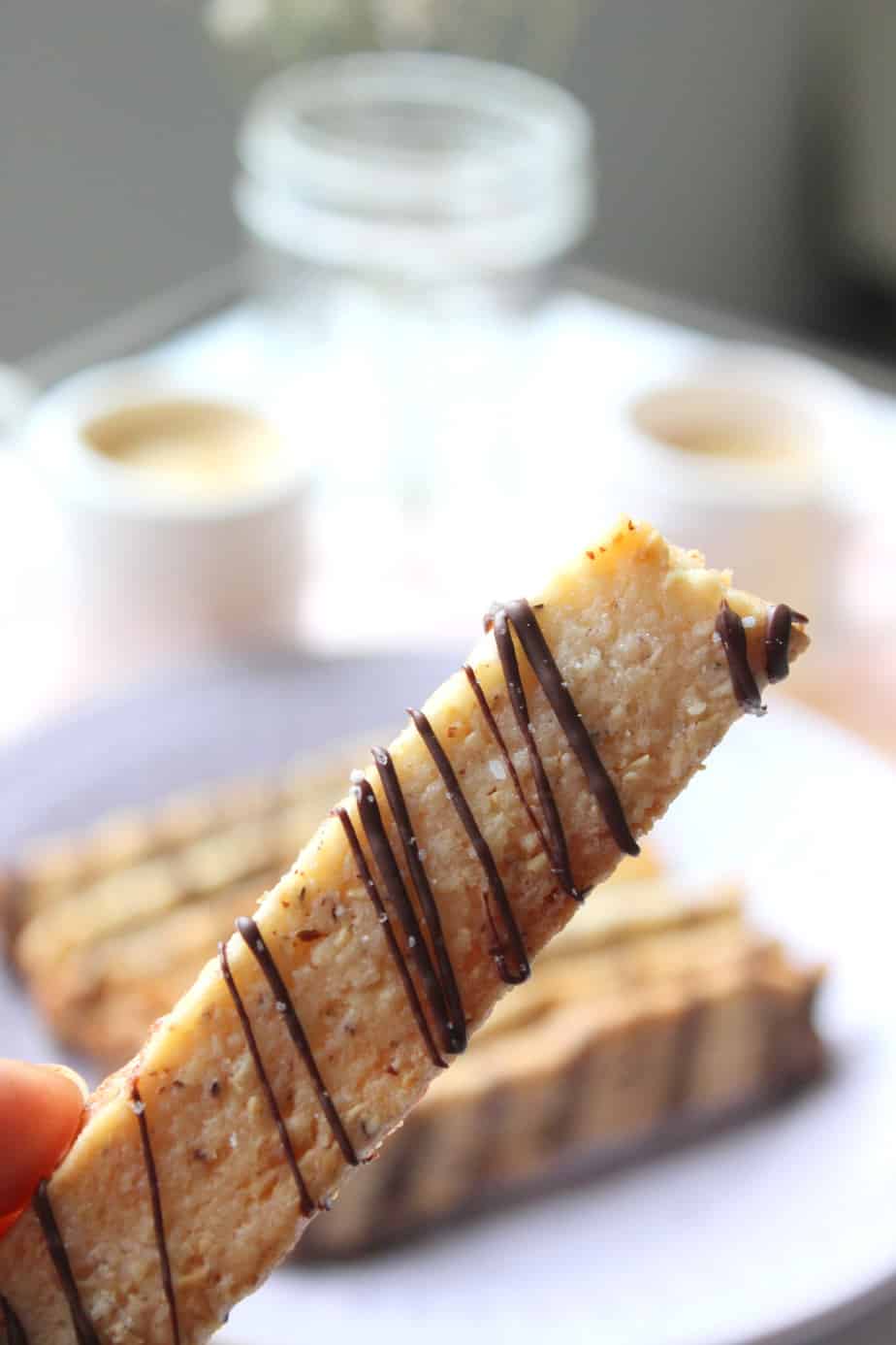 Crunchy Delicious Hazelnut Sticks - Flour & Spice