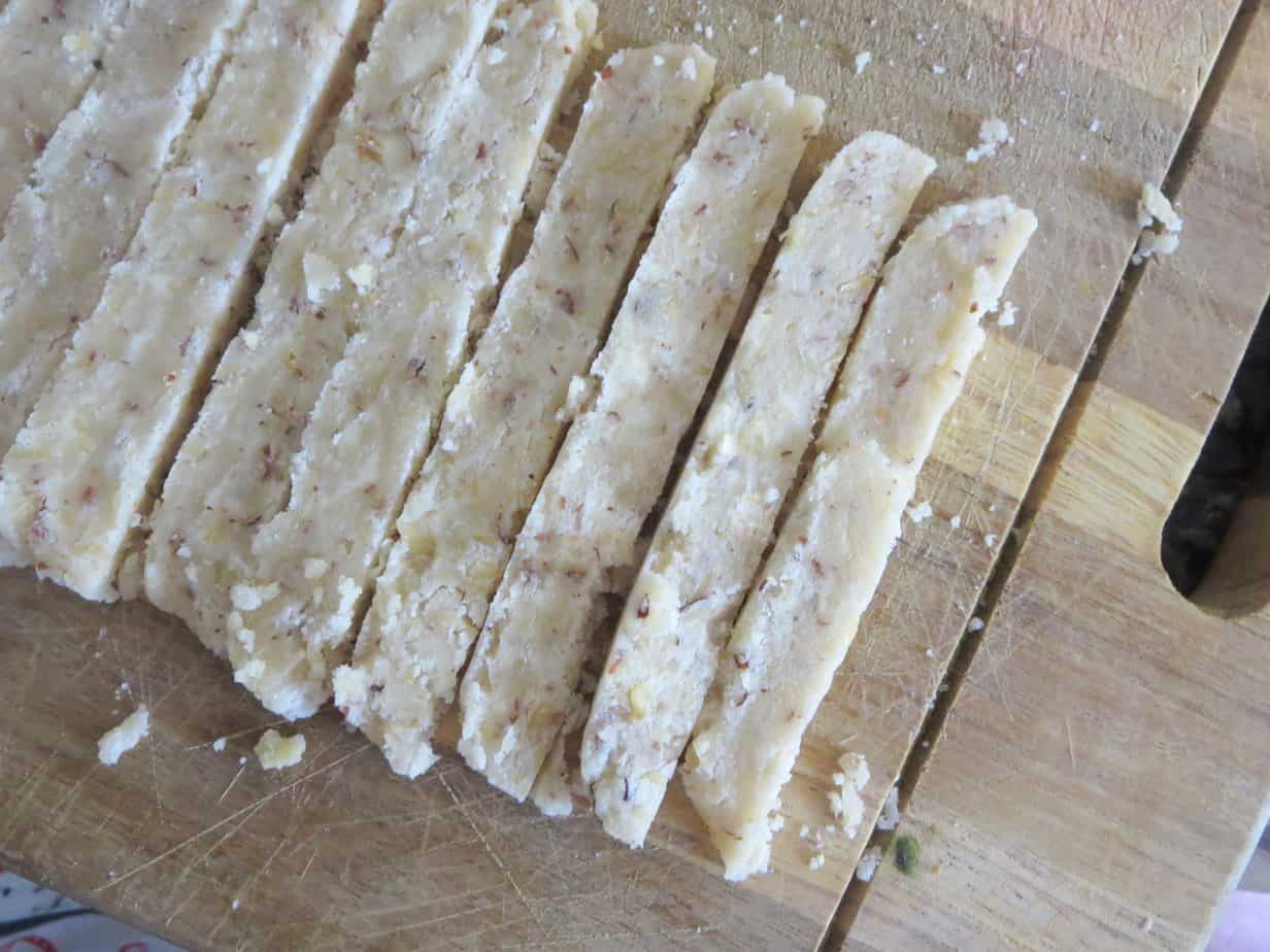 Crunchy Delicious Hazelnut Sticks - Flour & Spice