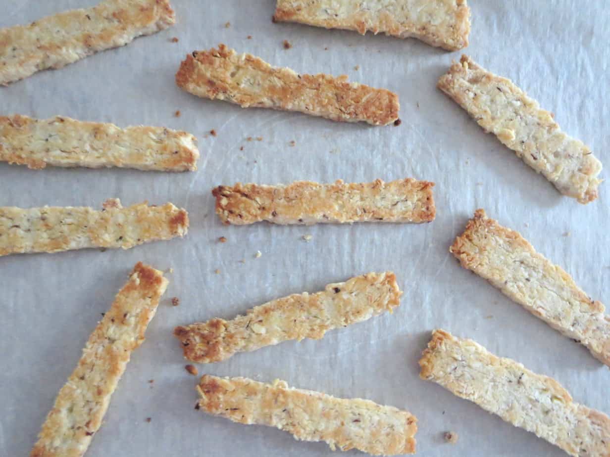 Crunchy Delicious Hazelnut Sticks - Flour & Spice