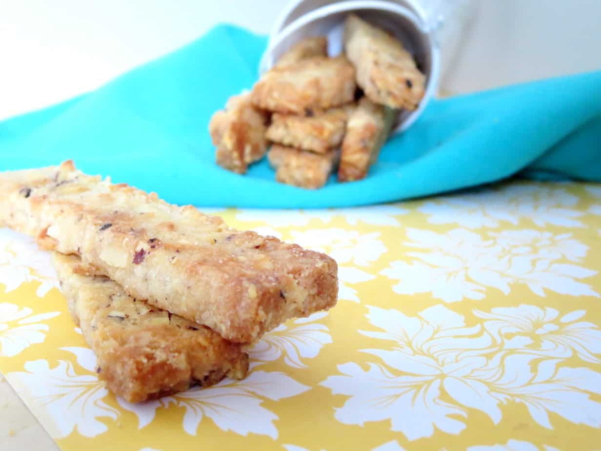 Crunchy Delicious Hazelnut Sticks - Flour & Spice