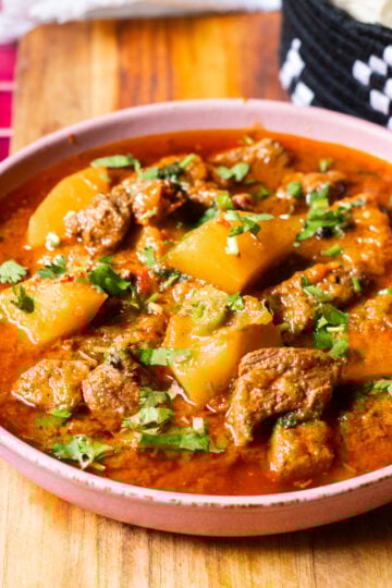 EASY Aloo Gosht - Instant Pot, Stove Top, Busy Day Version - Flour & Spice