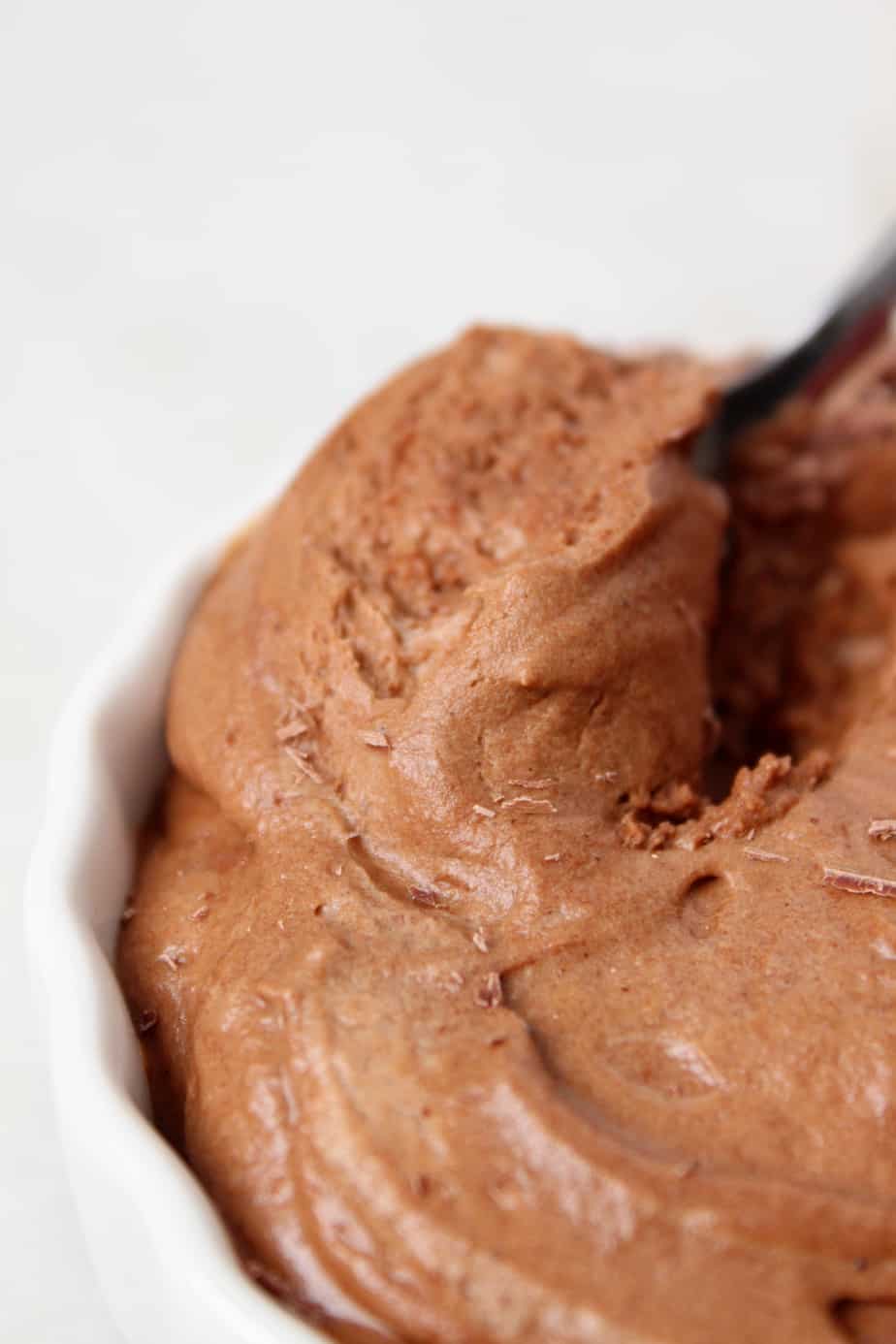 Classic Creamy Chocolate Mousse - Flour & Spice