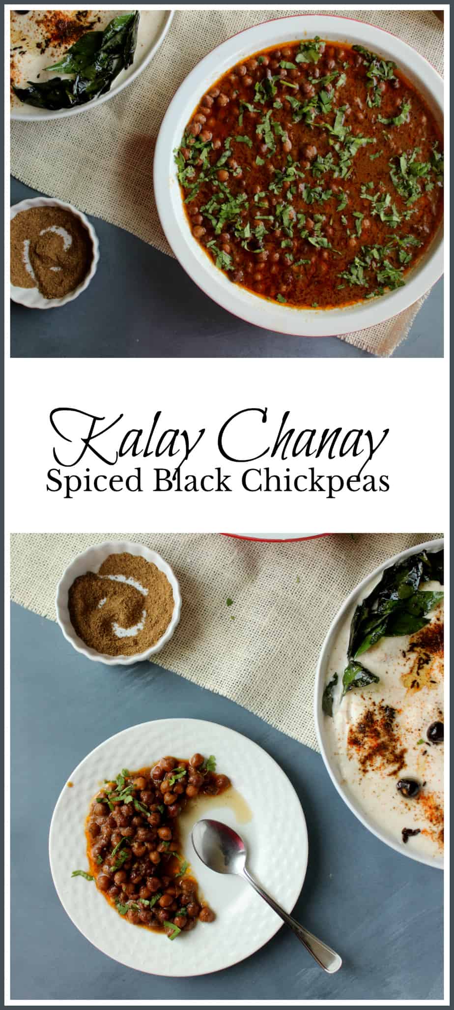 Kala Chana or Kalay Chanay in an Instant Pot - Flour & Spice