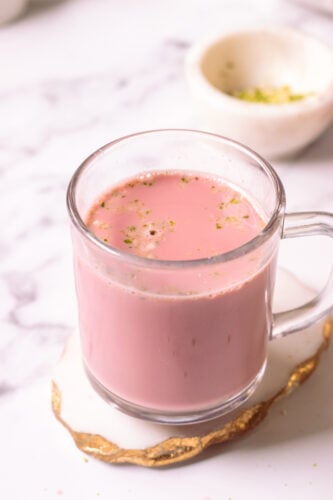 "Phitti Hui Coffee" or Whipped Coffee - a Pakistani Latte - Flour & Spice