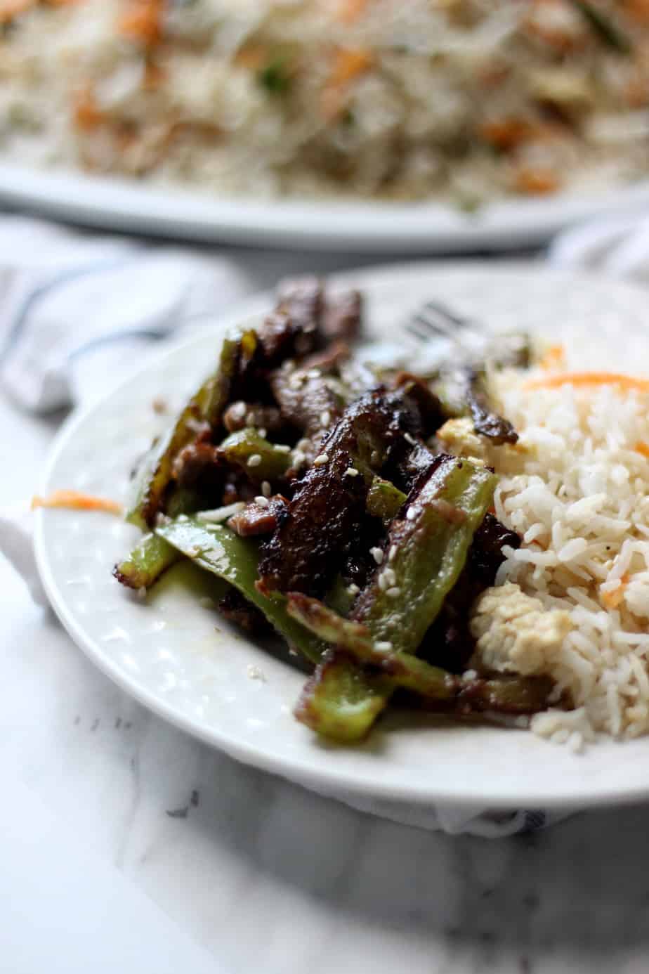 Chinese Beef Chilli Dry - Pakistani Recipe - Flour & Spice