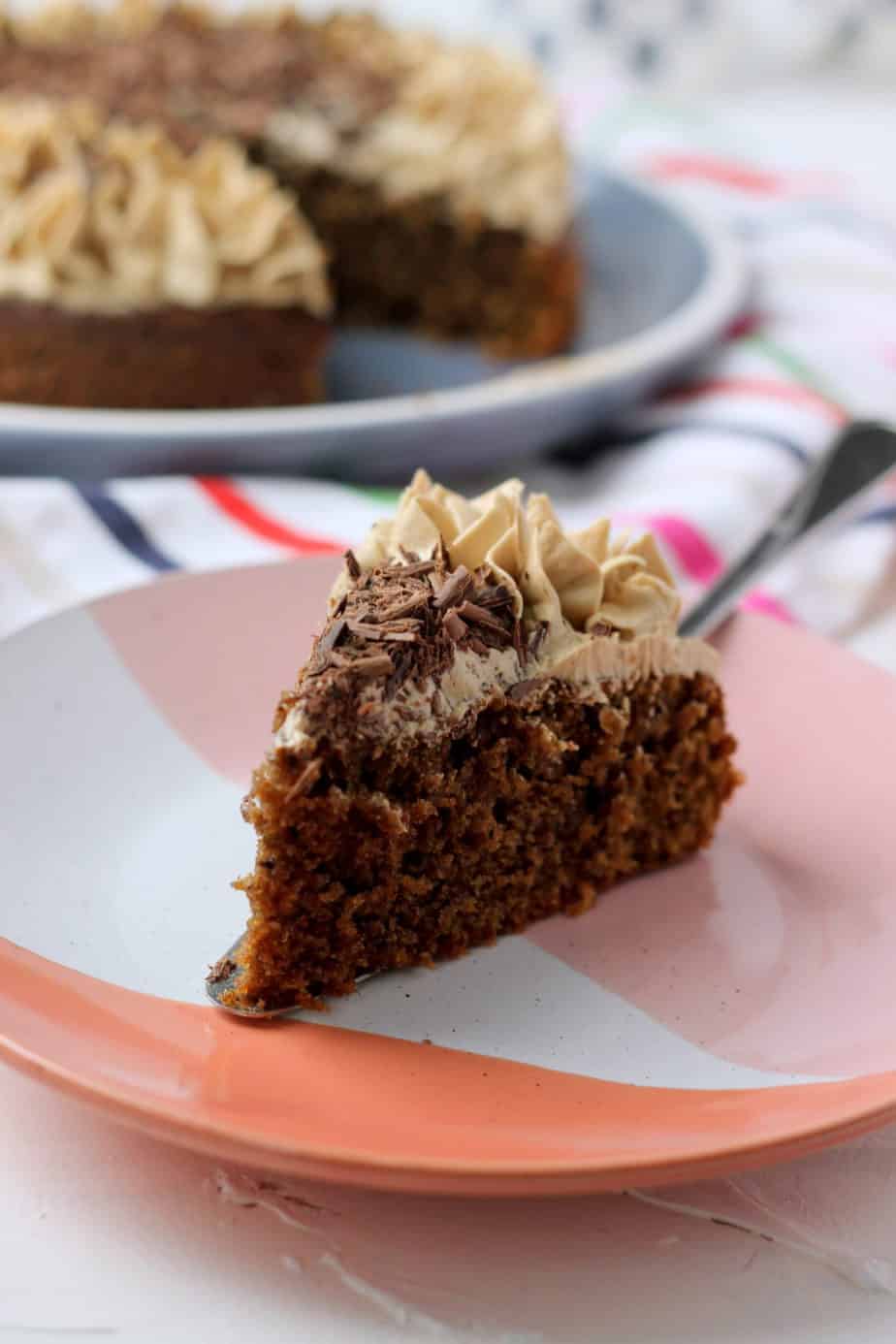 Coffee (Flavored) Cake w Coffee Buttercream