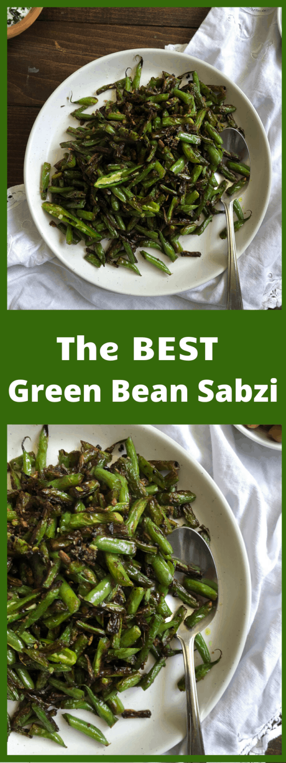 Green Beans Sabzi our FAVOURITE way! - Flour & Spice