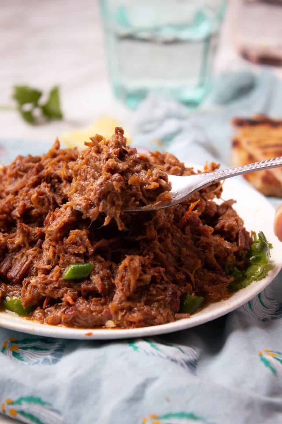 Pakistani-Style Beef Bhuna Gosht or Raisha Gosht (Shredded Meat ...
