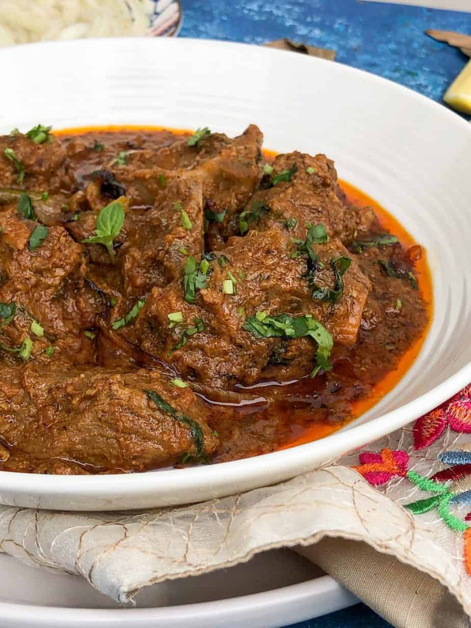 Mutton Handi Recipe - Flour & Spice