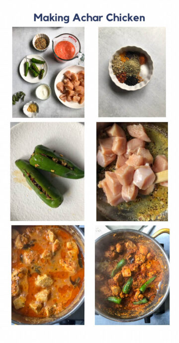 Achar Chicken - Flour & Spice