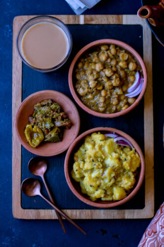 Puri Chole in Under 30 Minutes - Flour & Spice