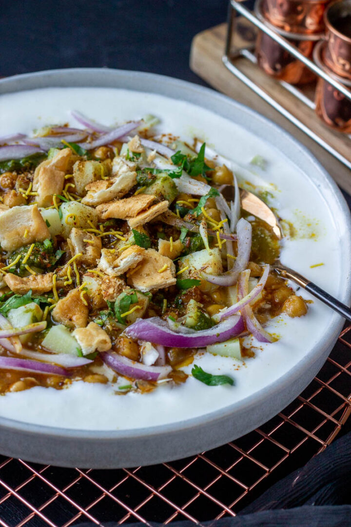 Mixed Plate Chaat - from a Karachiite - Flour & Spice