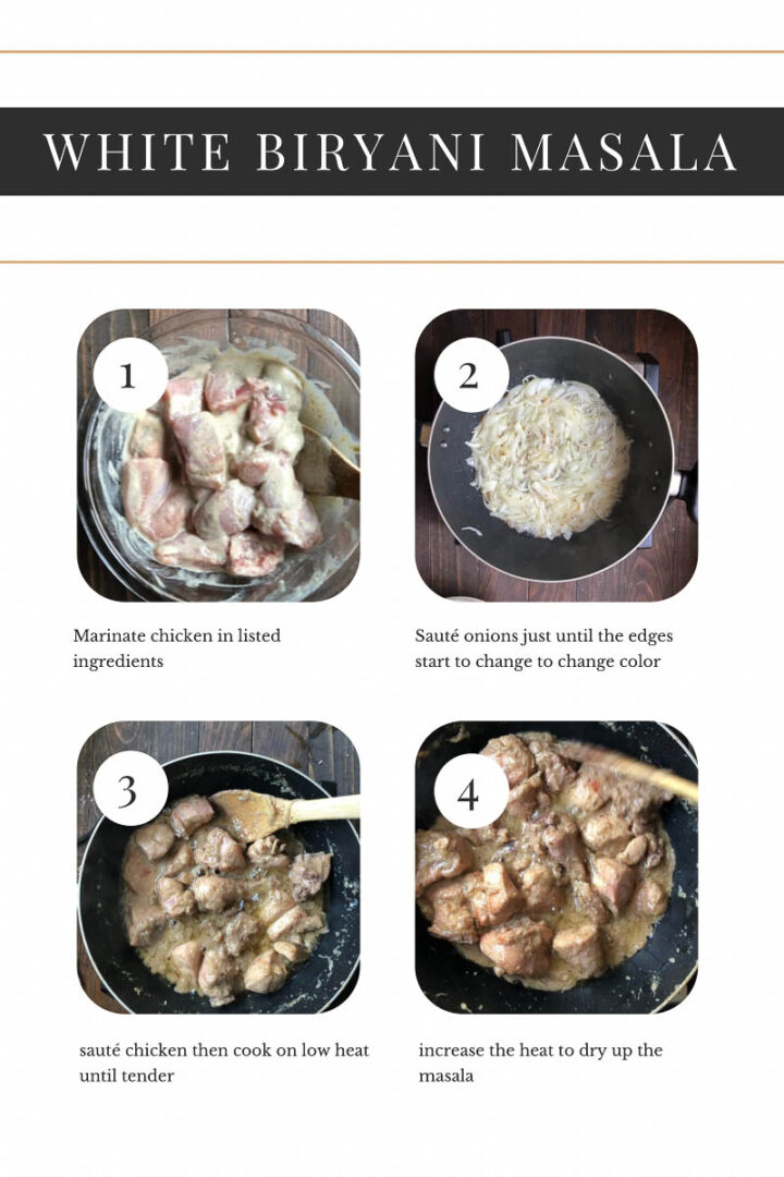 White Biryani - Gloriously aromatic and EASY! - Flour & Spice