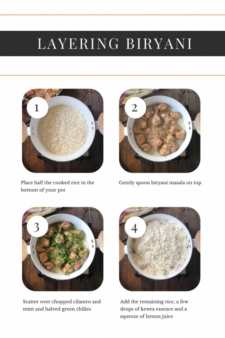 White Biryani - Gloriously aromatic and EASY! - Flour & Spice