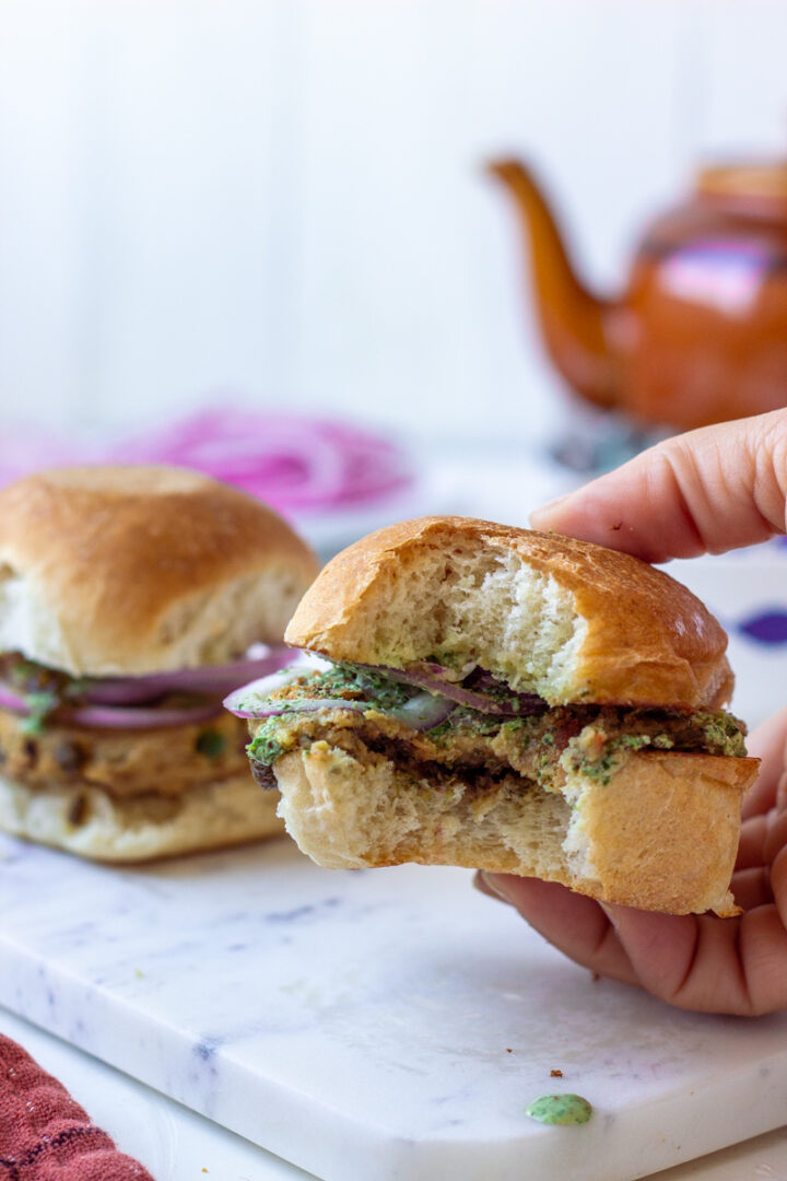 Bun Kabab Recipe - Pakistani - Flour & Spice