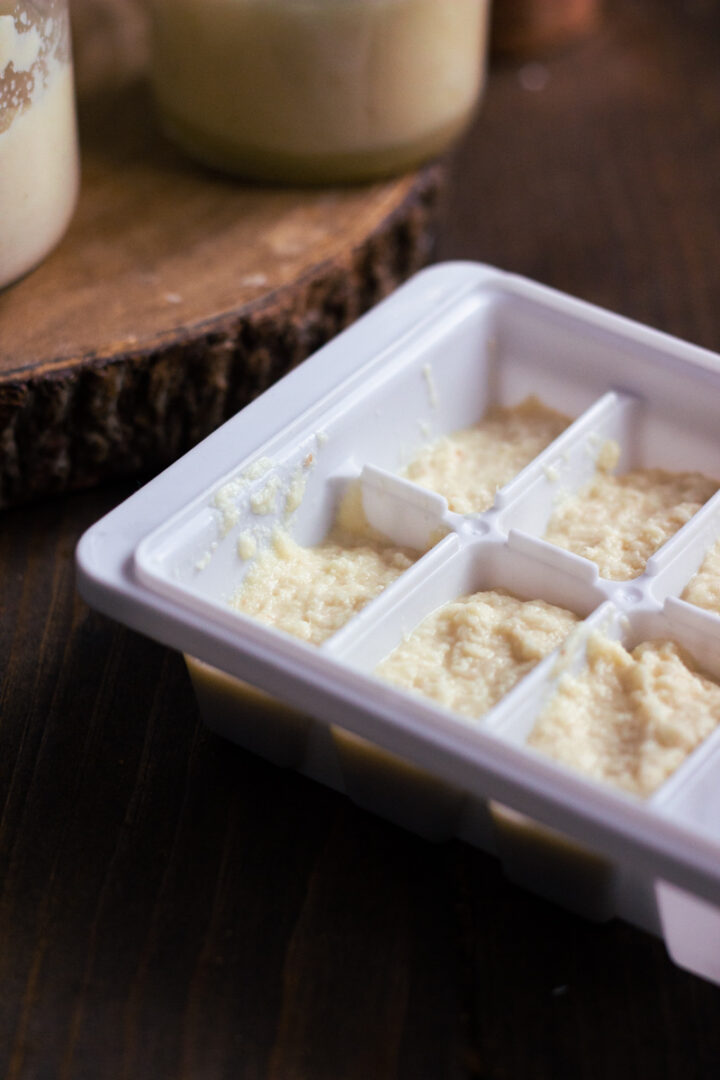 5 Minute Ginger Paste - How to Make it, How to Store it - Flour & Spice