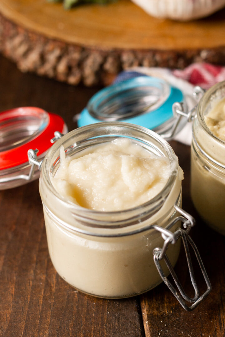 Garlic Paste: How to Make and Store - Flour & Spice