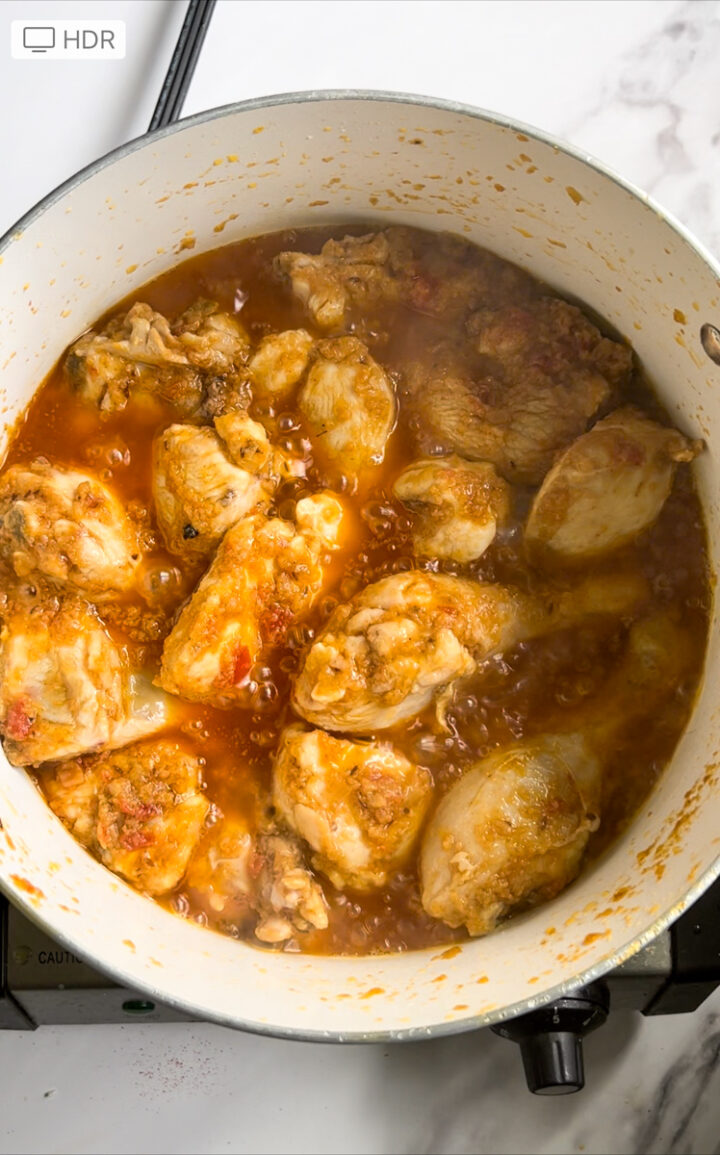 Chicken ka Salan - A Pakistani Chicken Curry - Flour & Spice