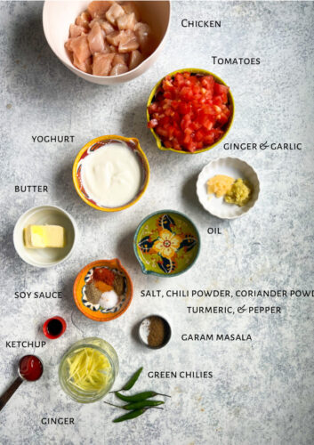 Pakistani Chicken Ginger (Boneless) - Flour & Spice