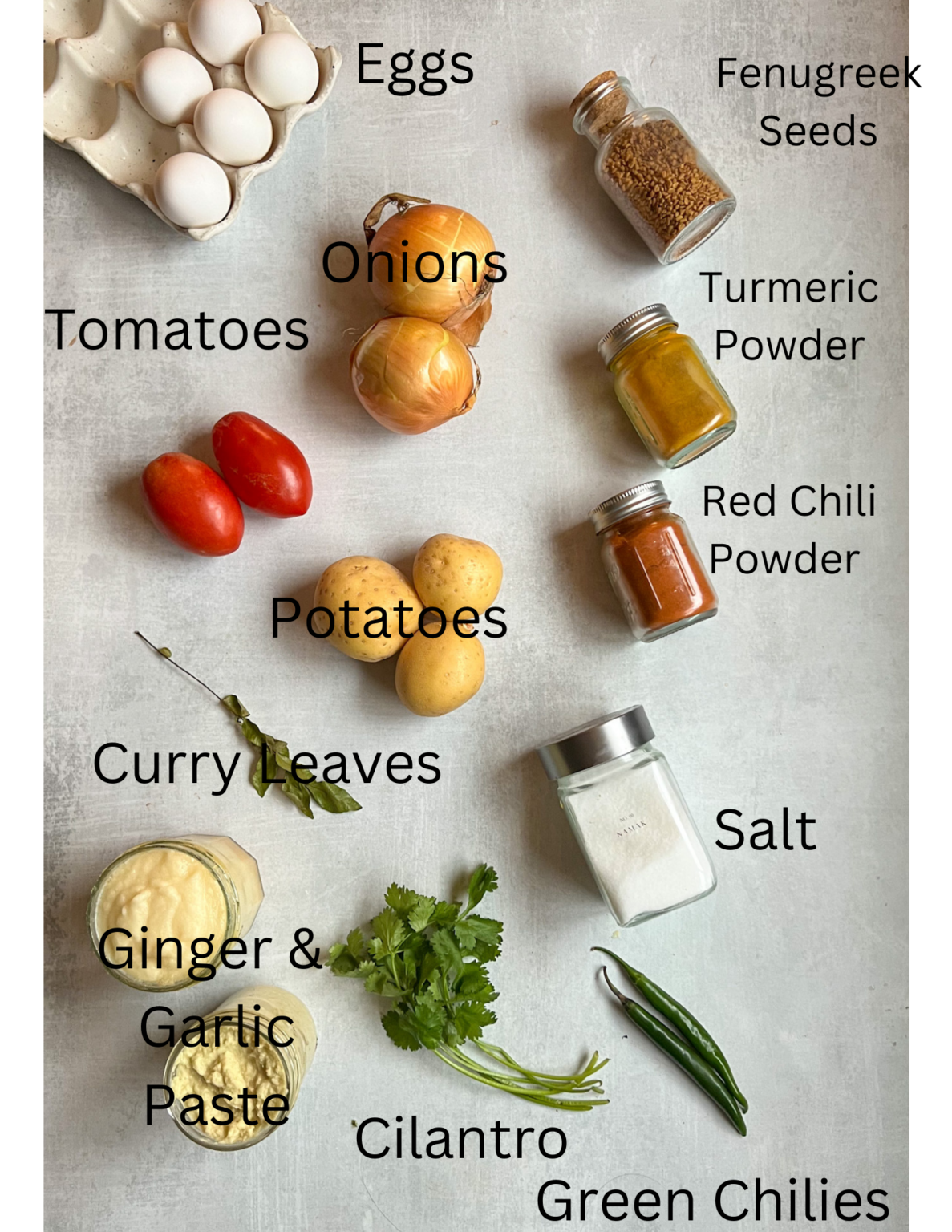 Anday Aloo ka Salan (Pakistani Egg Curry) - Flour & Spice
