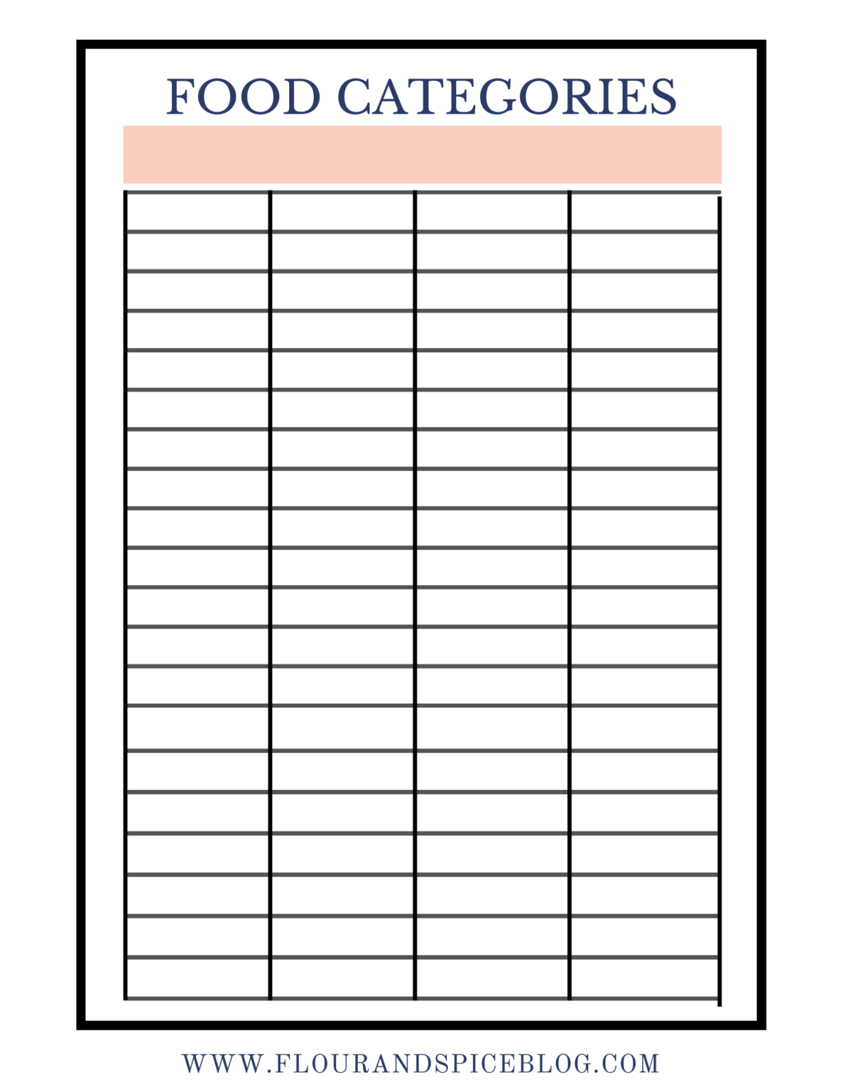 Meal Planning 101: How to Save Time & Money - Flour & Spice