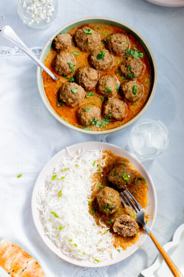 Authentic Kofta Curry Simplified - Flour & Spice