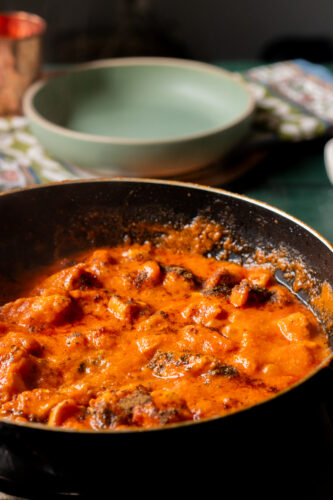 Chicken Handi Recipe - Creamy, Boneless, Restaurant Style Curry - Flour ...