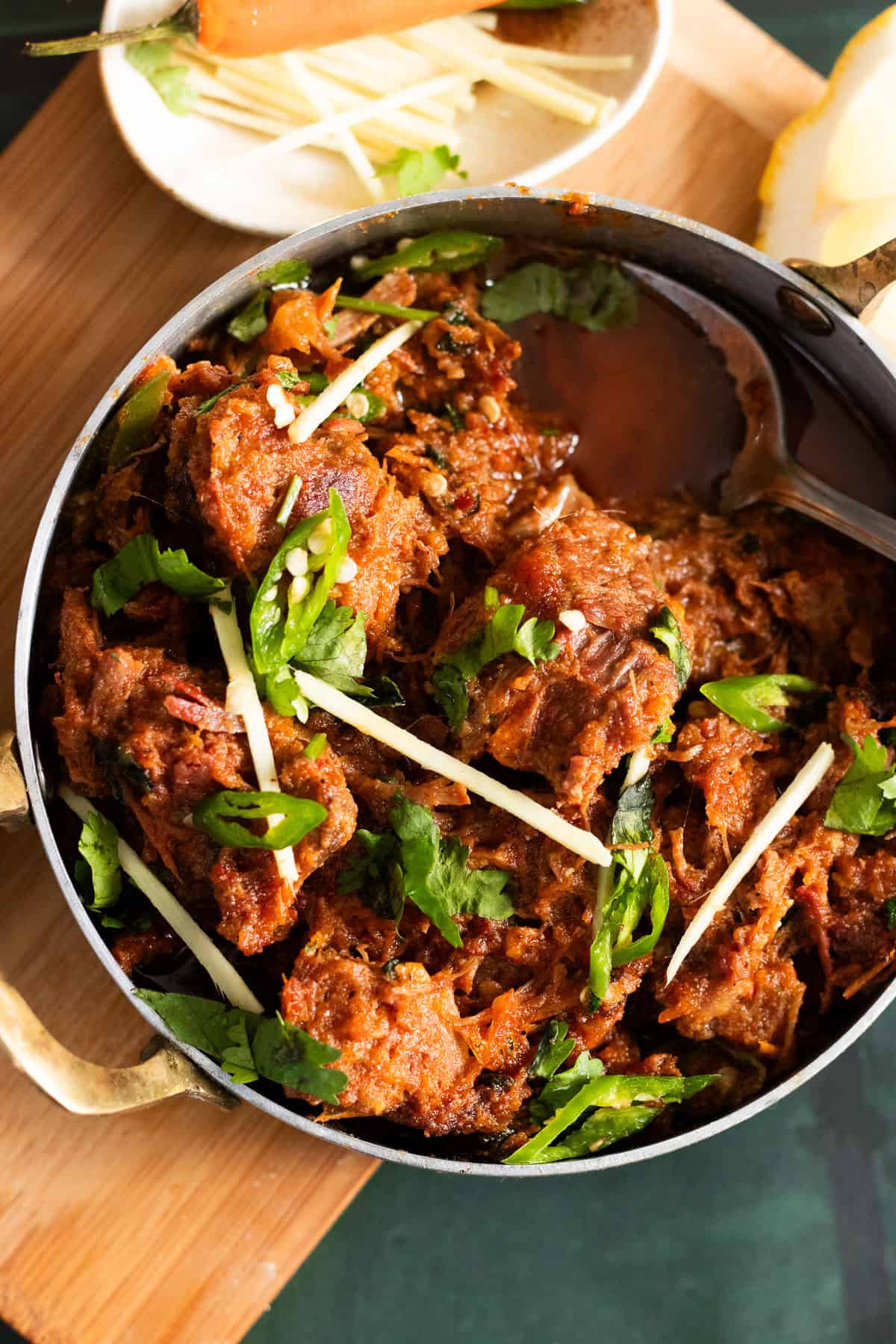 Karahi Gosht - Masalaydaar Beef/Mutton Curry! - Flour & Spice